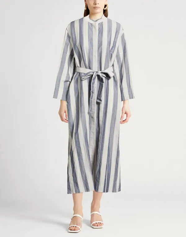 Max Mara Striped Woven Dress