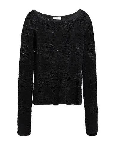 BALLANTYNE Sweater Size Viscose, Metallic Fiber - Black