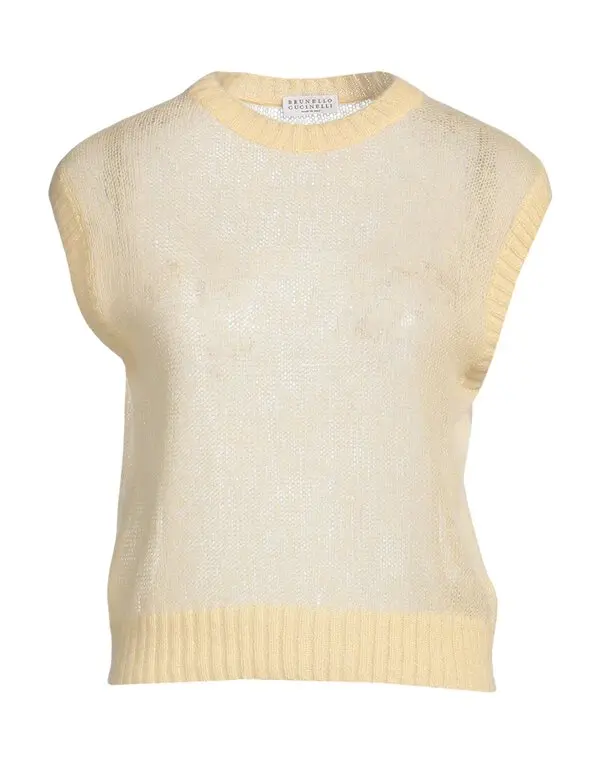 Brunello Cucinelli Sleeveless Mohair Blend Sweater