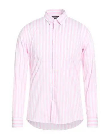 DANIELE ALESSANDRINI Shirt Size Cotton, Elastane - Pink