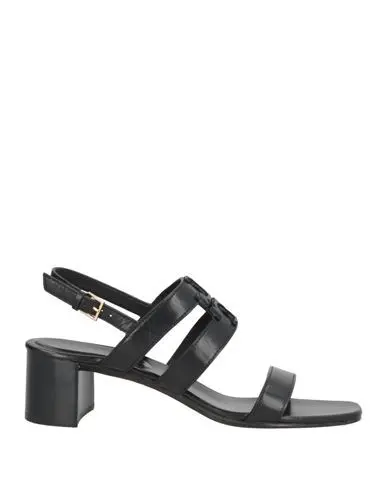 Tory Burch Sandals Size Goat Skin - Black