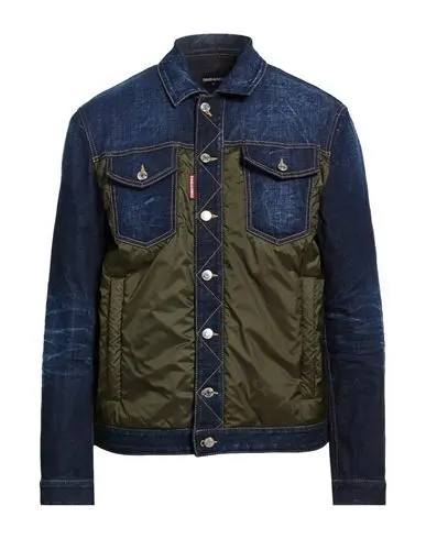 Dsquared2 Denim Outerwear Size Cotton, Elastane, Polyester - Blue
