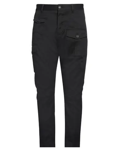 Dsquared2 Pants Size Cotton, Elastane - Black