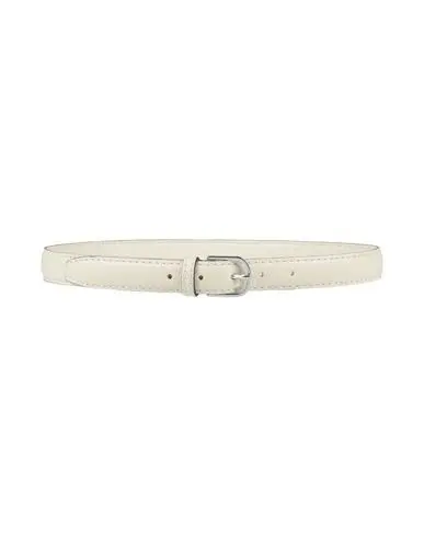 TOTEME Belt Cream Size Leather - White