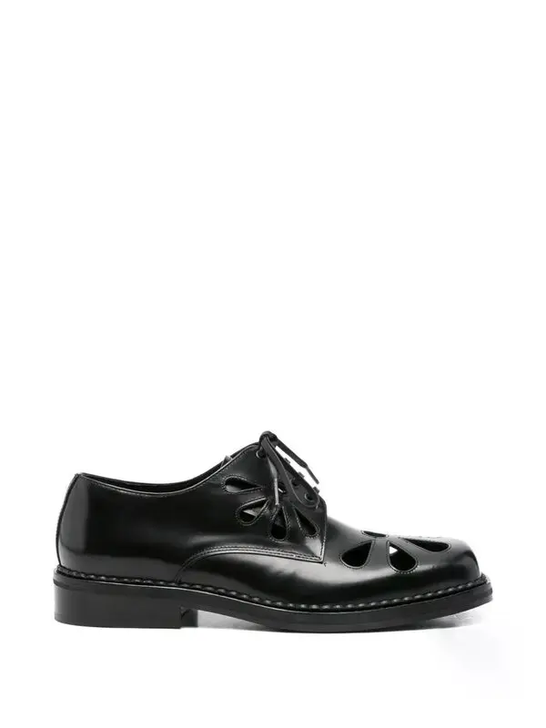 Simone Rocha Daisy Cut-out Derby Shoes