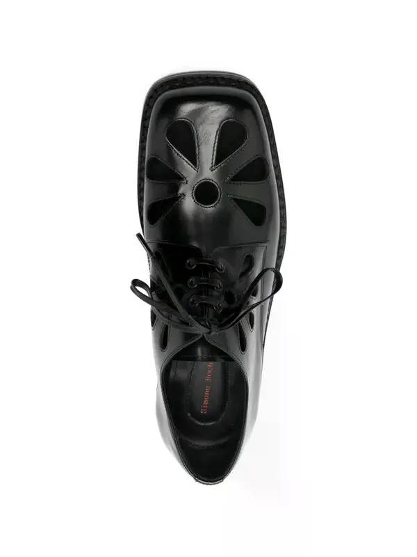 Simone Rocha Daisy Cut-out Derby Shoes