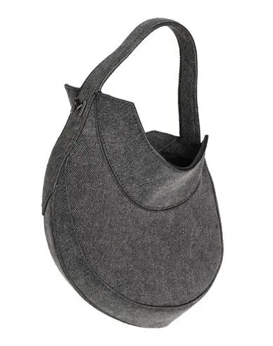 MUGLER Textile Fibers Handbag - Black