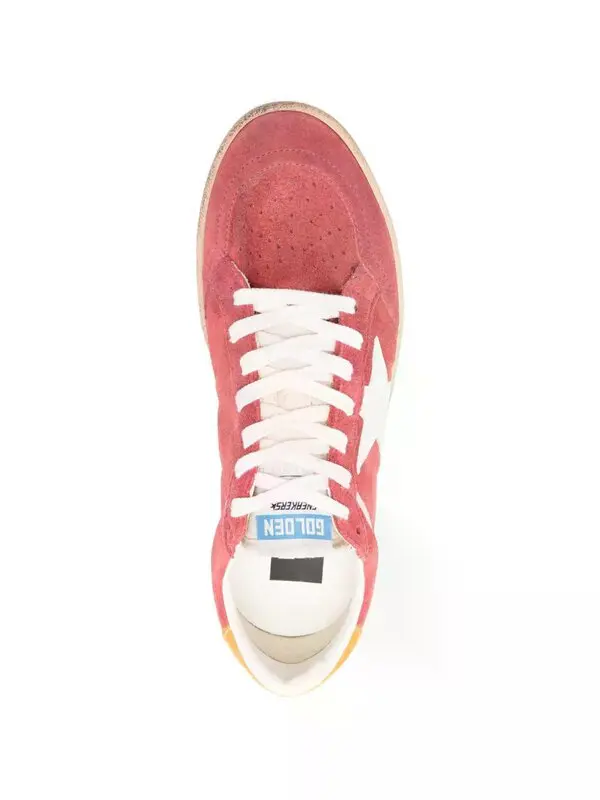 GOLDEN GOOSE Ball Star Sneakers - Red