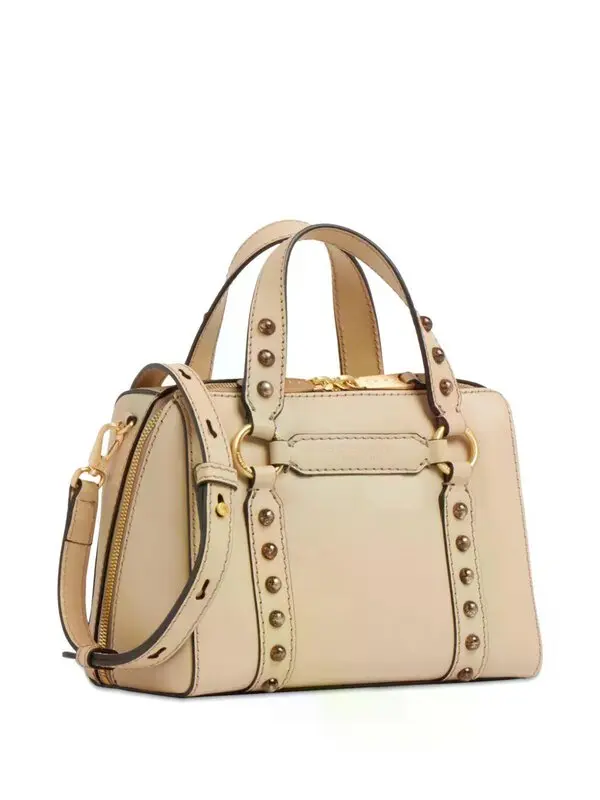 THE BRIDGE Studded Leather Tote Bag