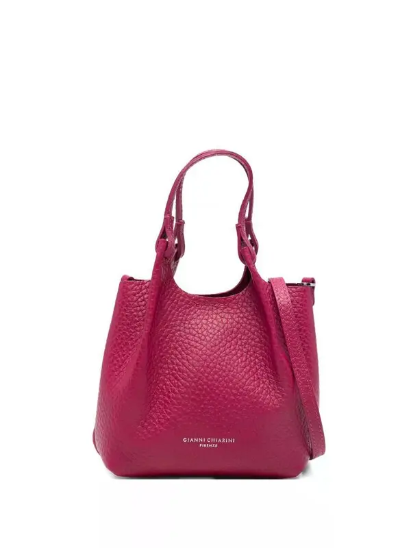 GIANNI CHIARINI Dua Mini Leather Bag - Pink