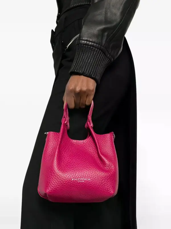 GIANNI CHIARINI Dua Mini Leather Bag - Pink