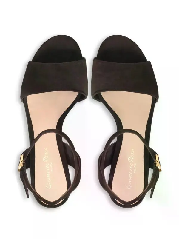 GIANVITO ROSSI Ardèa Platform Sandals - Brown