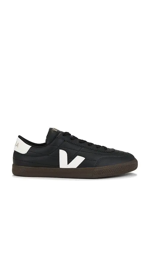 VEJA Panenka Sneakers In Black - Black & White