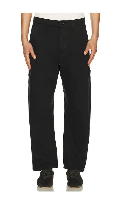 NILI LOTAN Emir Pant In Black - Jet Black