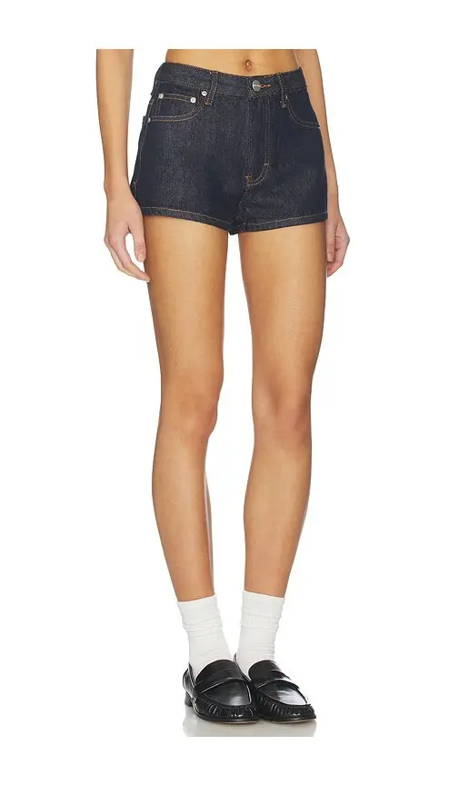 Superdown Fleure Denim Short In Navy