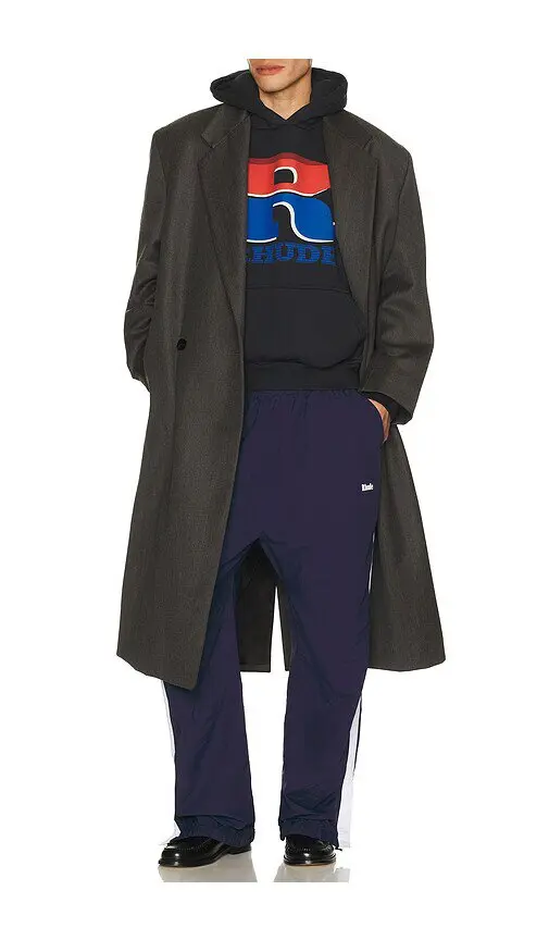 Rhude Sailing Competition Cuffed Hampton Track Pants In Navy