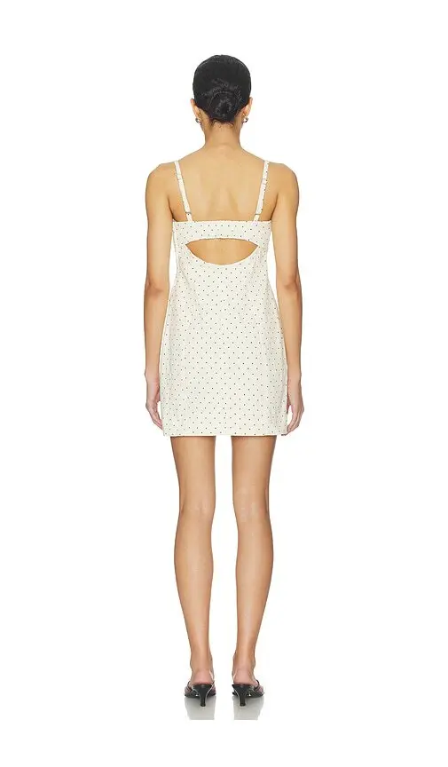 Steve Madden Peony Mini Dress - Pristine Ivory