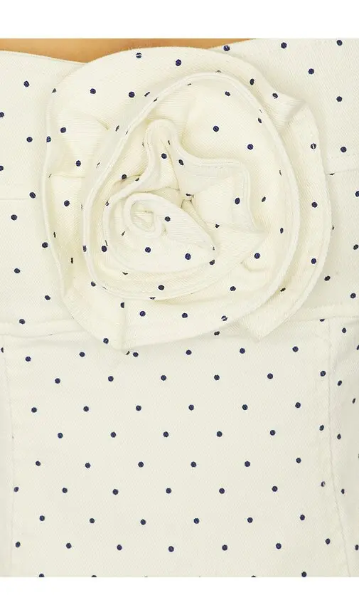 Steve Madden Peony Mini Dress - Pristine Ivory