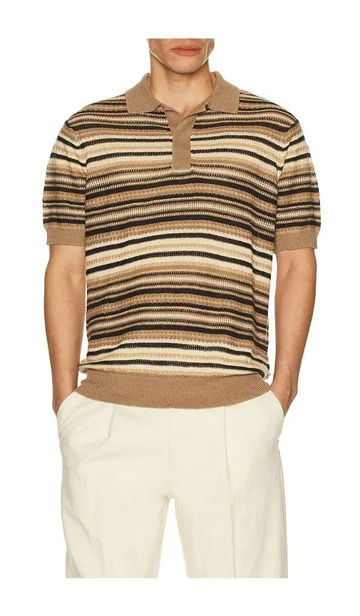Nn07 Noam Polo In Brown - Mable Husk