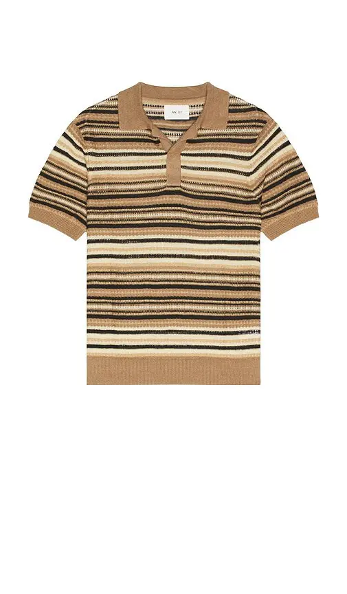 Nn07 Noam Polo In Brown