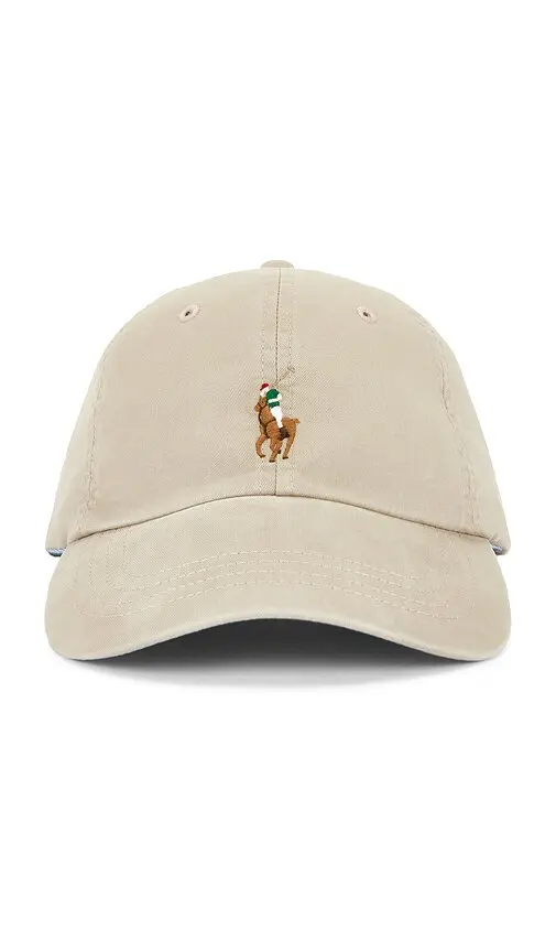 Polo Ralph Lauren Classic Sport Cap In Brown - Khaki Tan