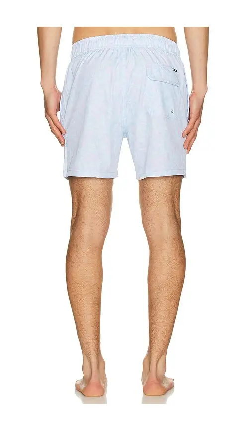 VINTAGE SUMMER 4-way Stretch Volley Shorts - Light Blue