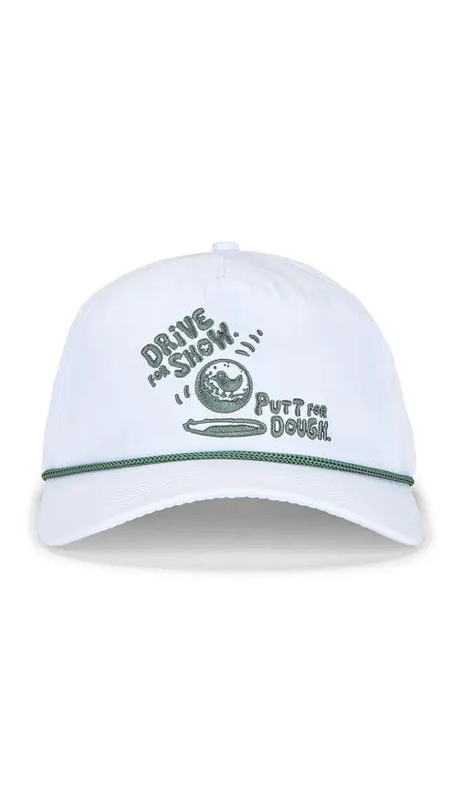 BAD BIRDIE Putt For Dough Hat - Brilliant White