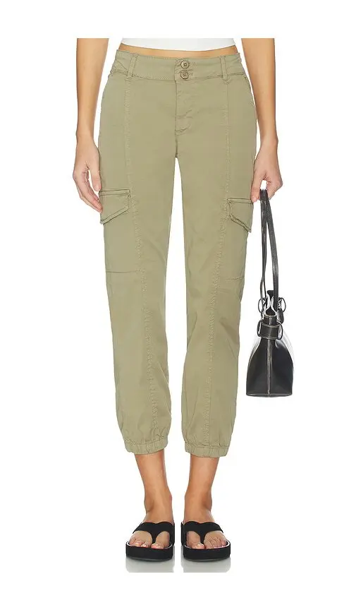 Sanctuary Rebel Pant In Sage - Covert Green