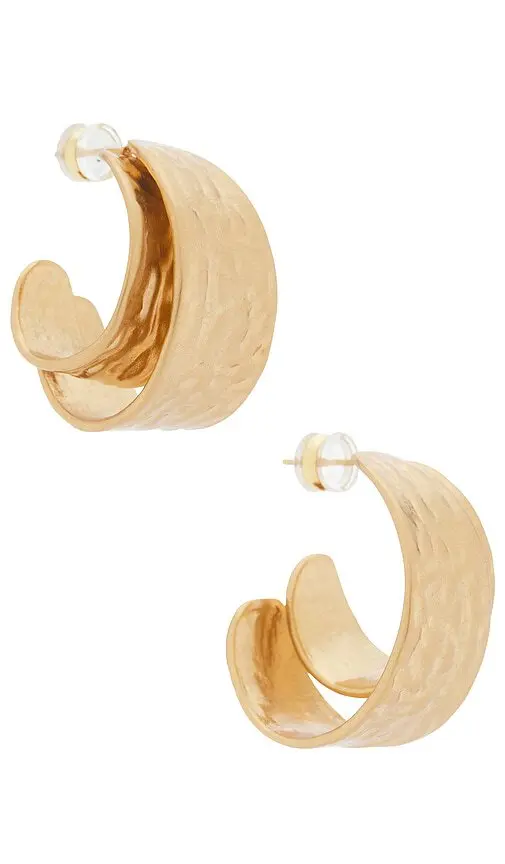 LOVERS AND FRIENDS Cora Earrings In Metallic - Gold