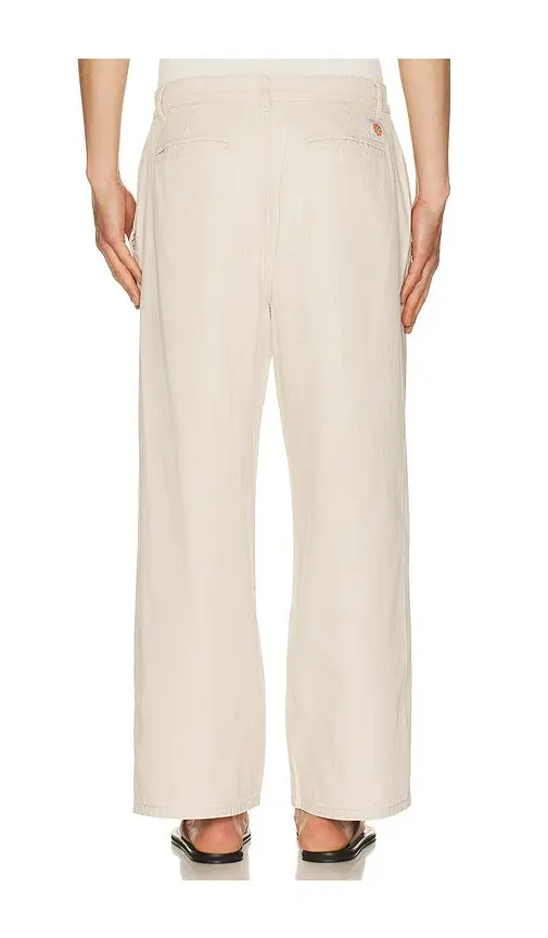 RHYTHM Relaxed Herringbone Twill Pants