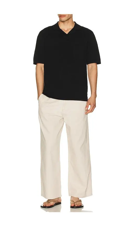 RHYTHM Relaxed Herringbone Twill Pants