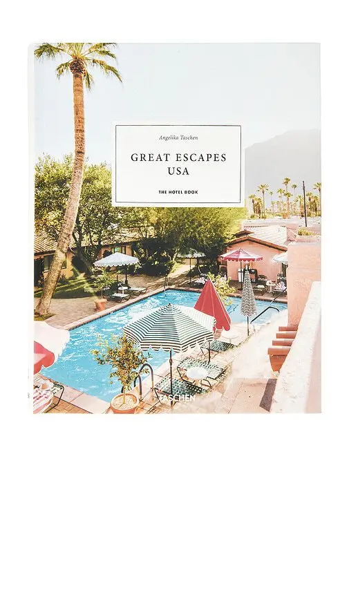 TASCHEN Great Escapes Usa. The Hotel Book In White - N,a