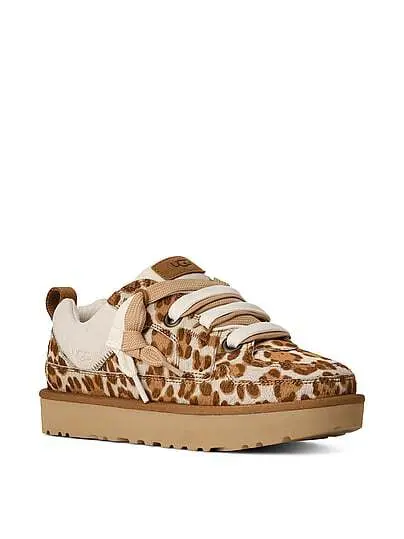 Pink Ugg® Lo Lowmel Plains Sneakers - Print