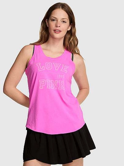 Pink Campus Cotton™ Tank Top - Pink
