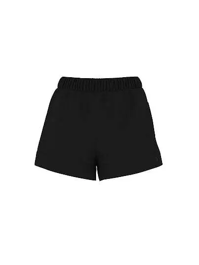 Victoria's Secret Swim Beachwear Linen Shorts - Black