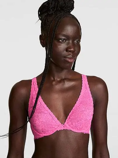 Pink Wink Wink™ Undercover Lift Unlined Plunge Bra - Pink