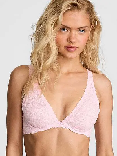 Pink Wink Wink™ Undercover Lift Unlined Plunge Bra - Pink