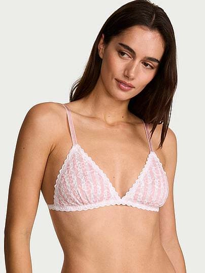 Victoria's Secret The Lacie Unlined Triangle Bralette - Print