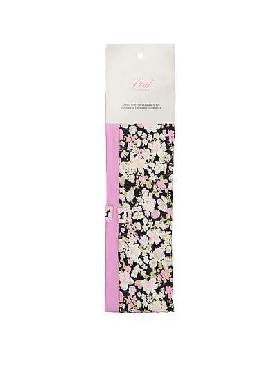 Pink 2-pack Stretchy Headbands - Print