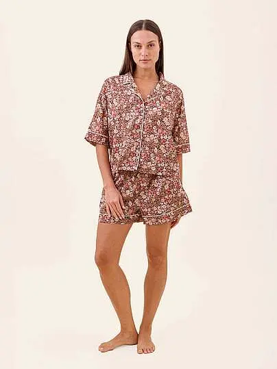 Victoria's Secret Papinelle Carly Cotton Pj Set - Floral
