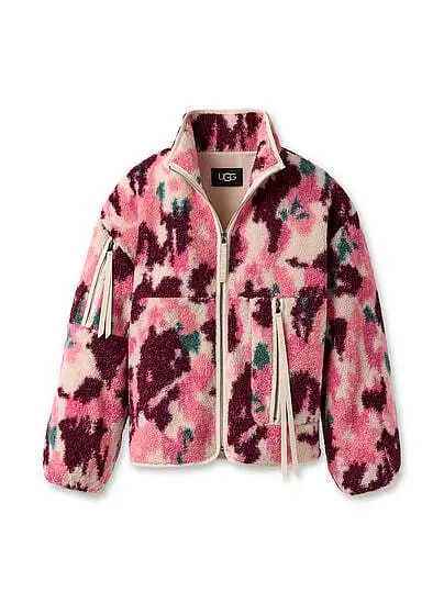 Pink Ugg® Marlene Splatter Jacket