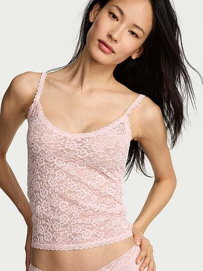 Victoria's Secret Lace Cami - Pink