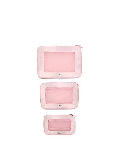 Victoria's Secret 3-piece Compression Packing Cubes Set - Print