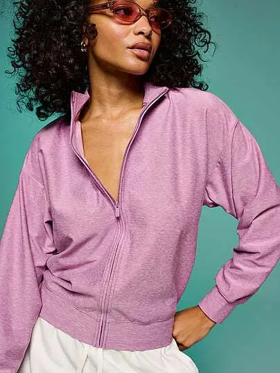 Victoria's Secret Essential Full-zip Jacket - Print
