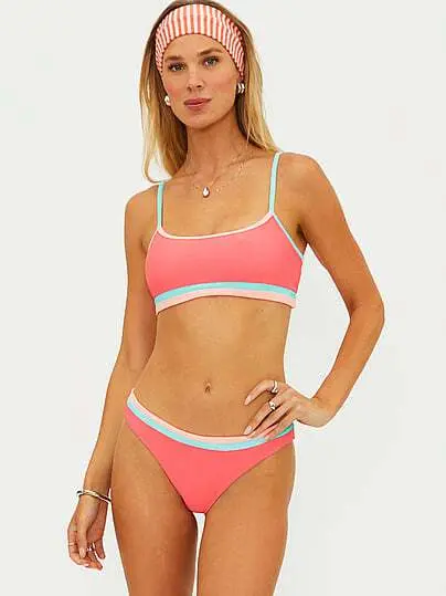 Victoria's Secret Beach Riot Val Bikini Top - Pink