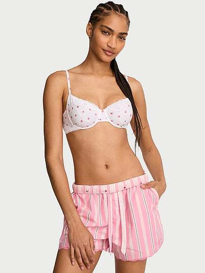 Victoria's Secret Mix & Match Sleep Heritage Cotton Pajama Shorts - Print