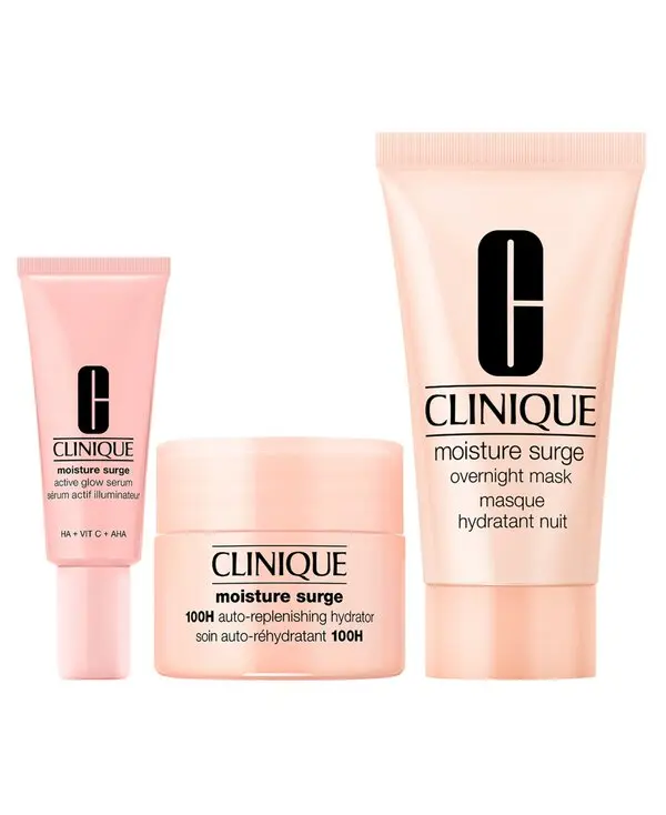 CLINIQUE 3-pc. Hydration Heroes Mini Moisture Surge Skincare Set - No Color