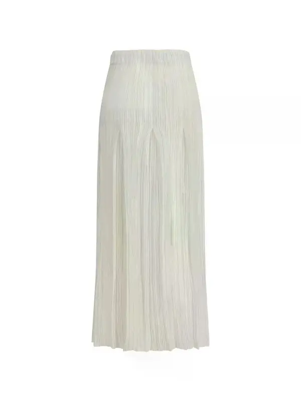 GONGDID DESIGN Pleated Maxi Skirt