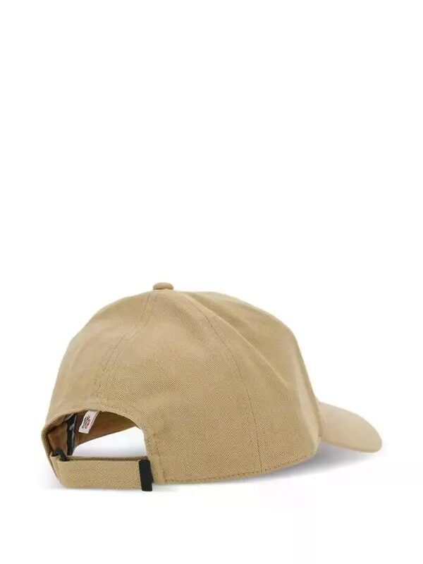 Moncler Logo-patch Baseball Cap - Neutrals