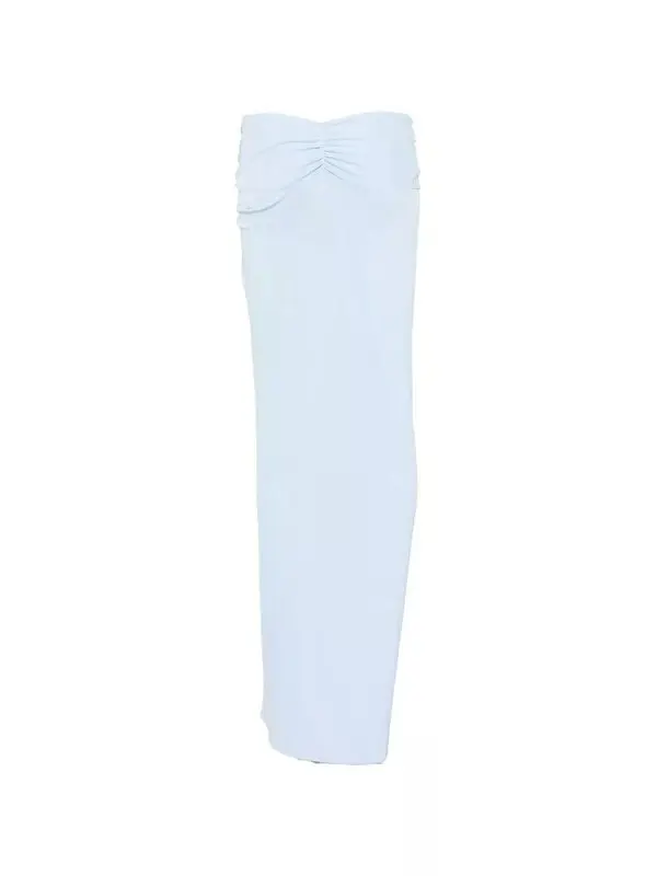 Andamane Gathered Skirt - Blue